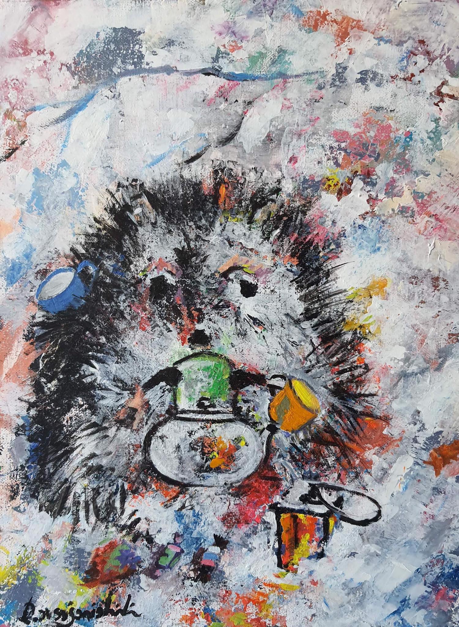 ზამთარი - GeMarket.Art მხატვარი დიმიტრი ავსაჯანიშვილი